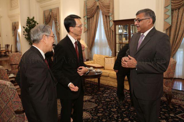 Taken at: Swearing-in and Re-appointment Ceremony of Mr Chao