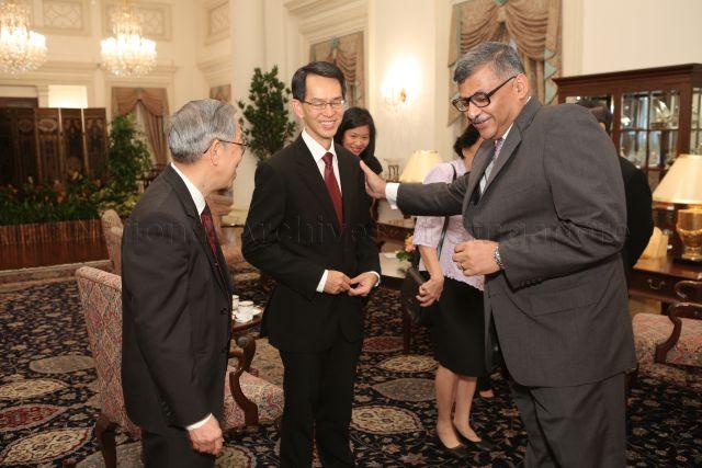 Taken at: Swearing-in and Re-appointment Ceremony of Mr Chao