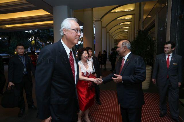 Taken at: Former President S R Nathan's 90th Birthday Dinner
