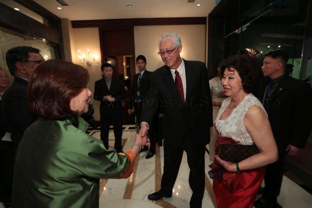 Taken at: Former President S R Nathan's 90th Birthday Dinner