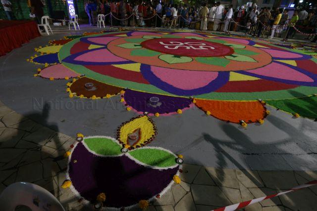 Taken at: Ang Mo Kio-Hougang Deepa Oli 2014 Carnival at Ci