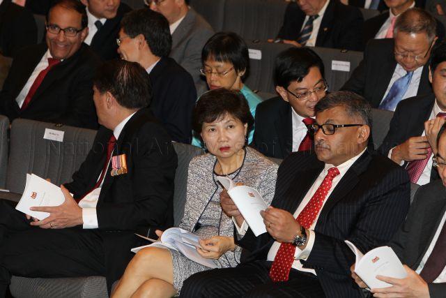 Chief Justice Sundaresh Menon (front row, right) with Deputy