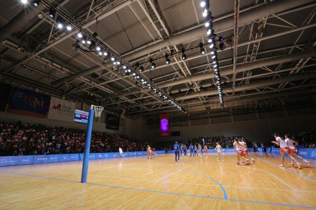 Taken at: Netball Finals of the 28th Southeast Asian (SEA)