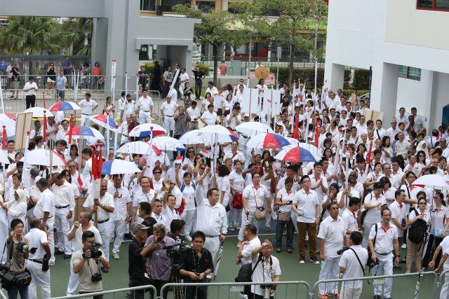 Taken at: 2015 General Election (GE) Nomination Day for