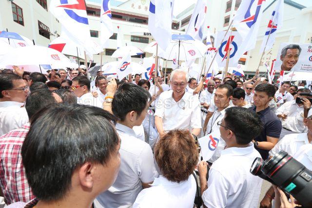 Taken at: 2015 General Election (GE) Nomination Day for