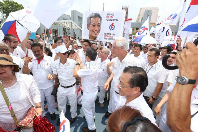 Taken at: 2015 General Election (GE) Nomination Day for