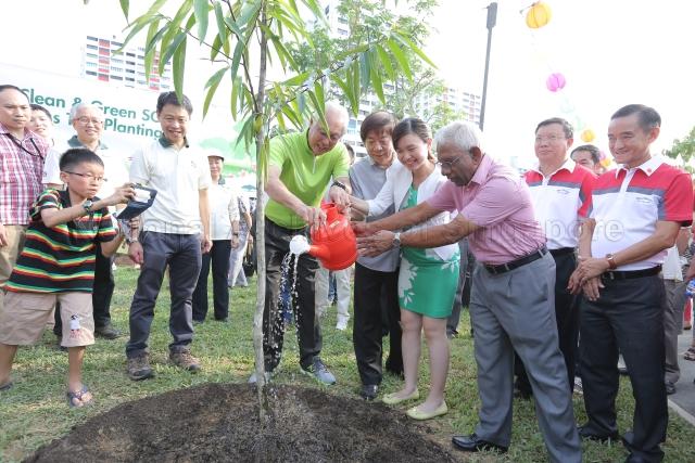 Taken at the Clean & Green SG50 Mass Tree Planting