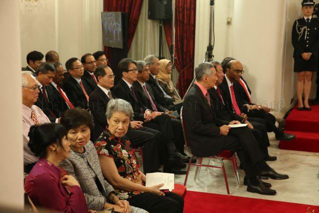 Taken at: Swearing-in ceremony of Prime Minister Lee Hsien