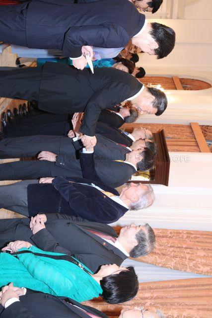 Taken at: State Dinner hosted by President Tony Tan for