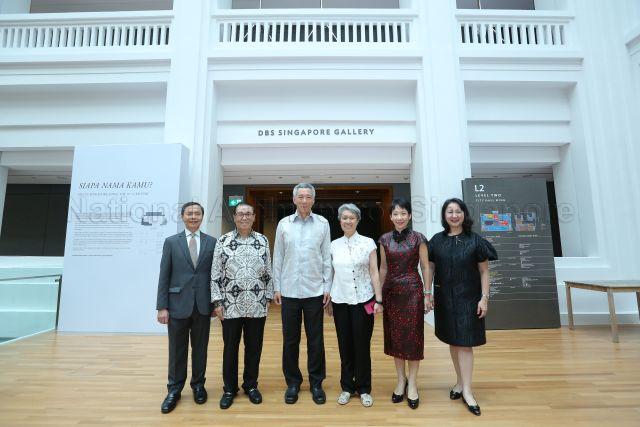 Taken at: Launch of the National Gallery Singapore's opening
