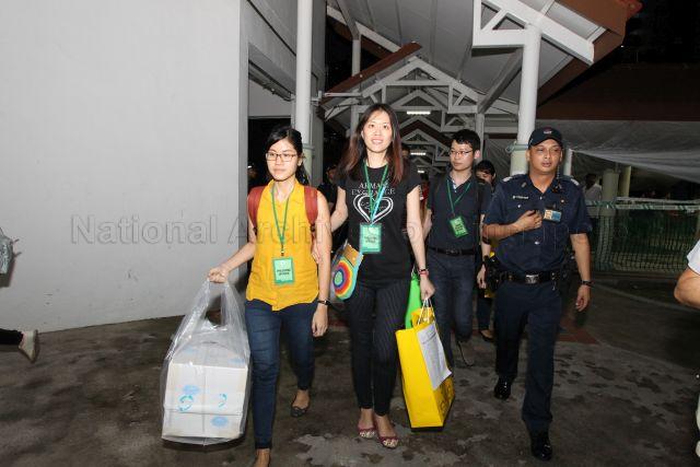 Taken at: Sealing of ballot boxes on Polling Day for Bukit