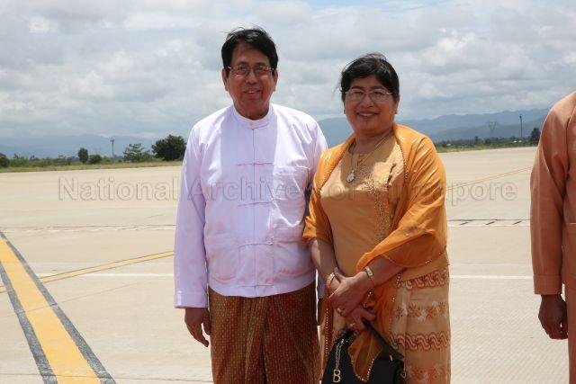 Taken at: Prime Minister Lee Hsien Loong and his wife Mdm Ho