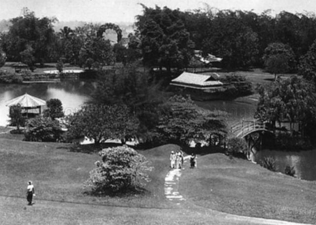 The Japanese-styled Alkaff Lake Gardens in Singapore