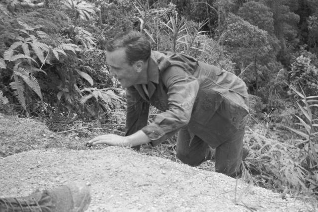 The long cliff climb, Fraser's Hill