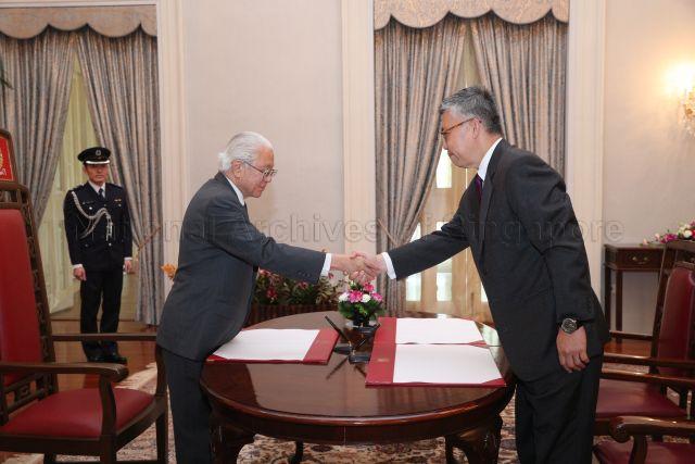 Taken at: Swearing-in and appointment ceremony of Judge of