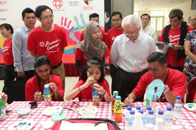 Taken at: People's Association (PA) Community Service