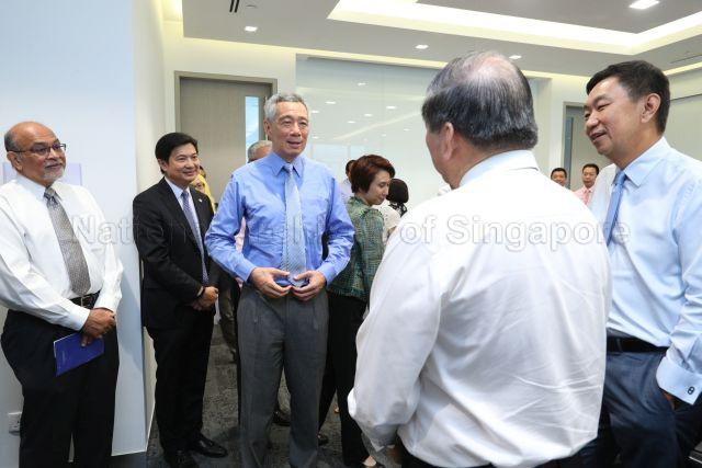 Taken at: Official opening of Singapore Business Federation