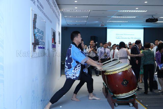 Taken at: Official opening of Singapore Business Federation