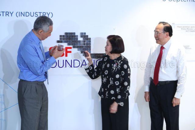 Taken at: Official opening of Singapore Business Federation