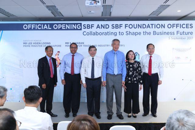 Taken at: Official opening of Singapore Business Federation