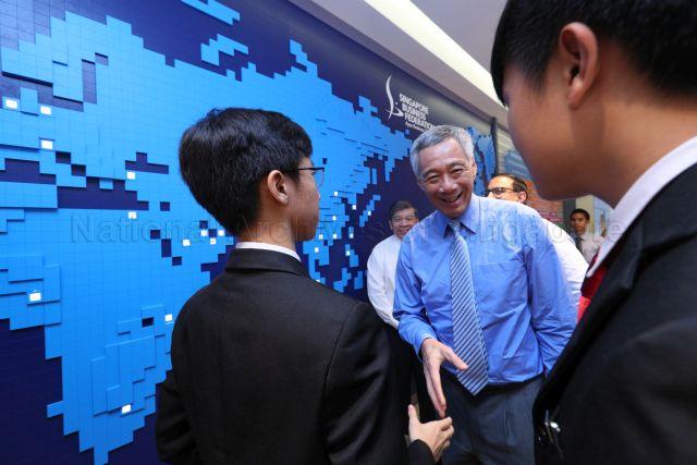 Taken at: Official opening of Singapore Business Federation