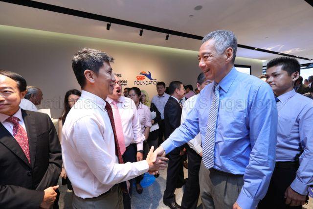 Taken at: Official opening of Singapore Business Federation