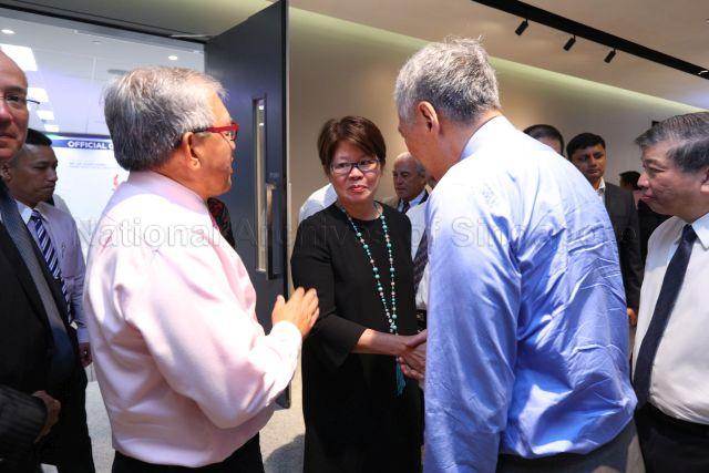Taken at: Official opening of Singapore Business Federation