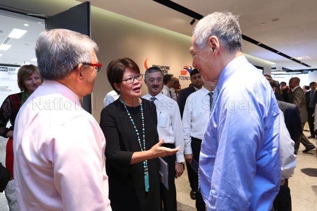 Taken at: Official opening of Singapore Business Federation