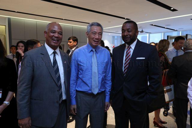 Taken at: Official opening of Singapore Business Federation