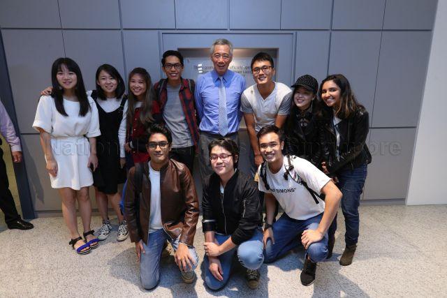 Taken at: Official opening of Singapore Business Federation
