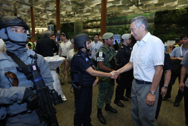 Taken at: Exercise Northstar X at Singapore Changi Airport