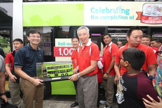 Taken at: Launch of the 1000th bus that has completed the