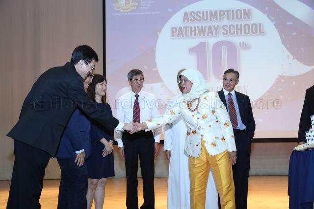 Taken at: Assumption Pathway School's 10th Anniversary