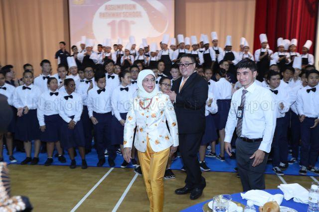 Taken at: Assumption Pathway School's 10th Anniversary