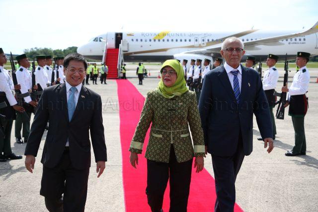 Taken at: Arrival at Brunei International Airport during