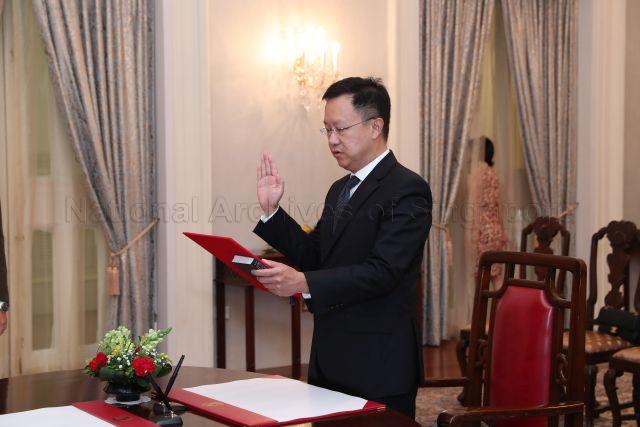 Taken at: Swearing-in and appointment ceremony of Justice