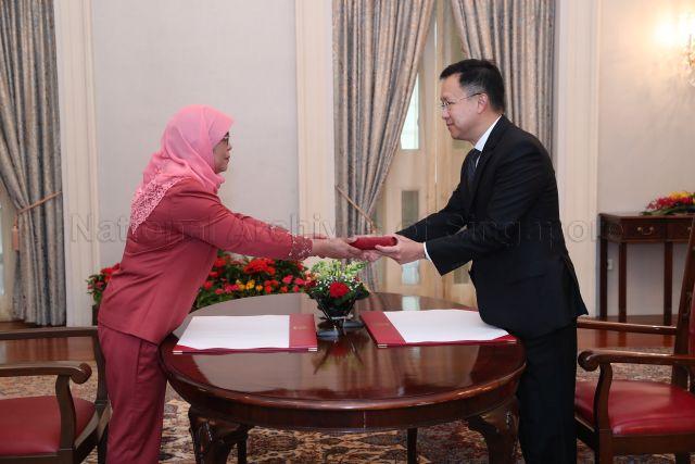 Taken at: Swearing-in and appointment ceremony of Justice