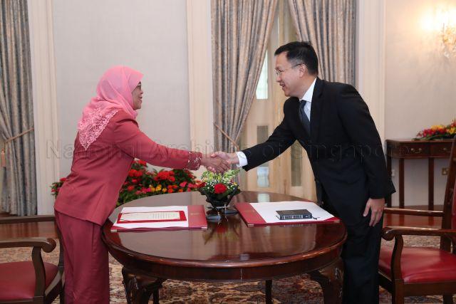 Taken at: Swearing-in and appointment ceremony of Justice