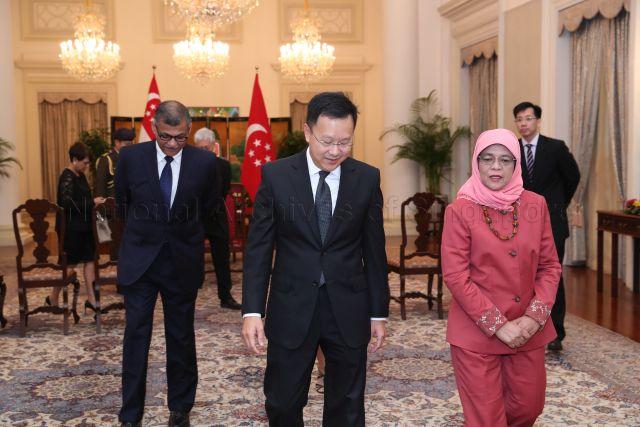 Taken at: Swearing-in and appointment ceremony of Justice