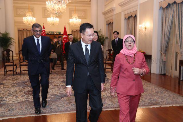 Taken at: Swearing-in and appointment ceremony of Justice