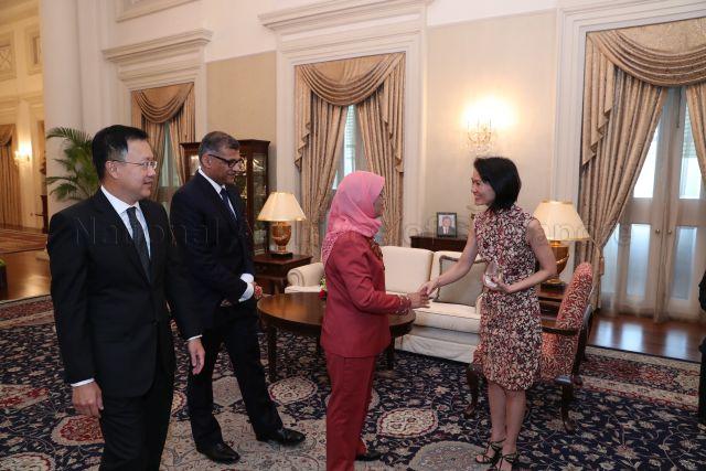 Taken at: Swearing-in and appointment ceremony of Justice