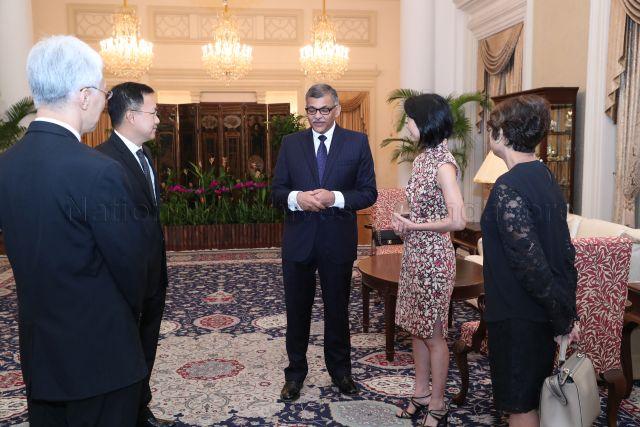 Taken at: Swearing-in and appointment ceremony of Justice