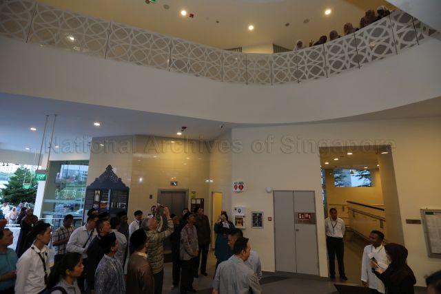 Taken at: Iftar at Maarof Mosque with Jurong residents in