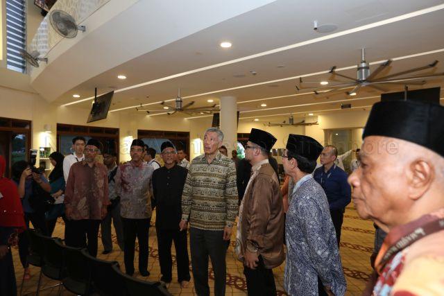 Taken at: Iftar at Maarof Mosque with Jurong residents in