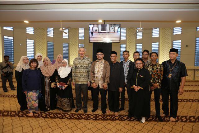 Taken at: Iftar at Maarof Mosque with Jurong residents in