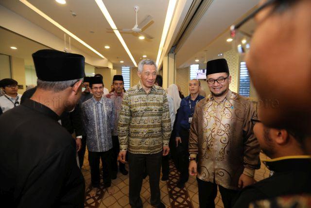 Taken at: Iftar at Maarof Mosque with Jurong residents in
