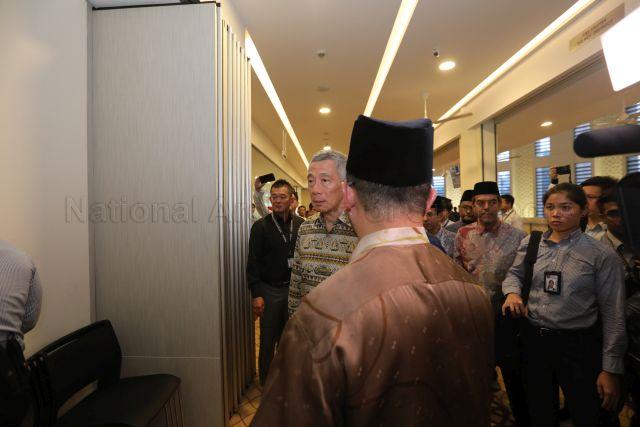 Taken at: Iftar at Maarof Mosque with Jurong residents in