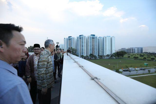 Taken at: Iftar at Maarof Mosque with Jurong residents in