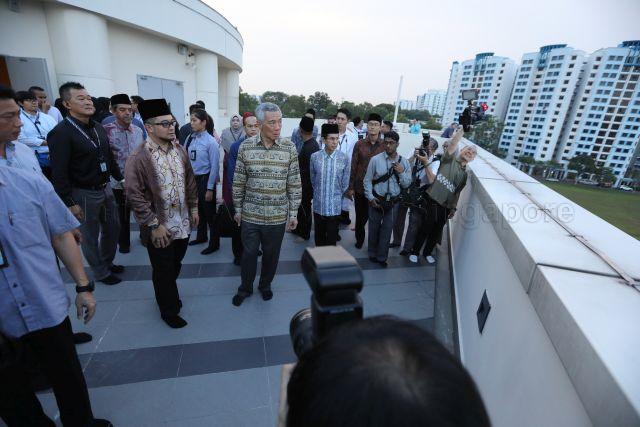 Taken at: Iftar at Maarof Mosque with Jurong residents in