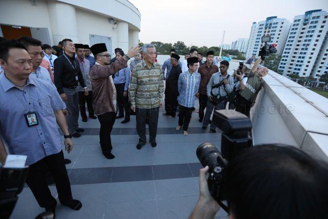 Taken at: Iftar at Maarof Mosque with Jurong residents in